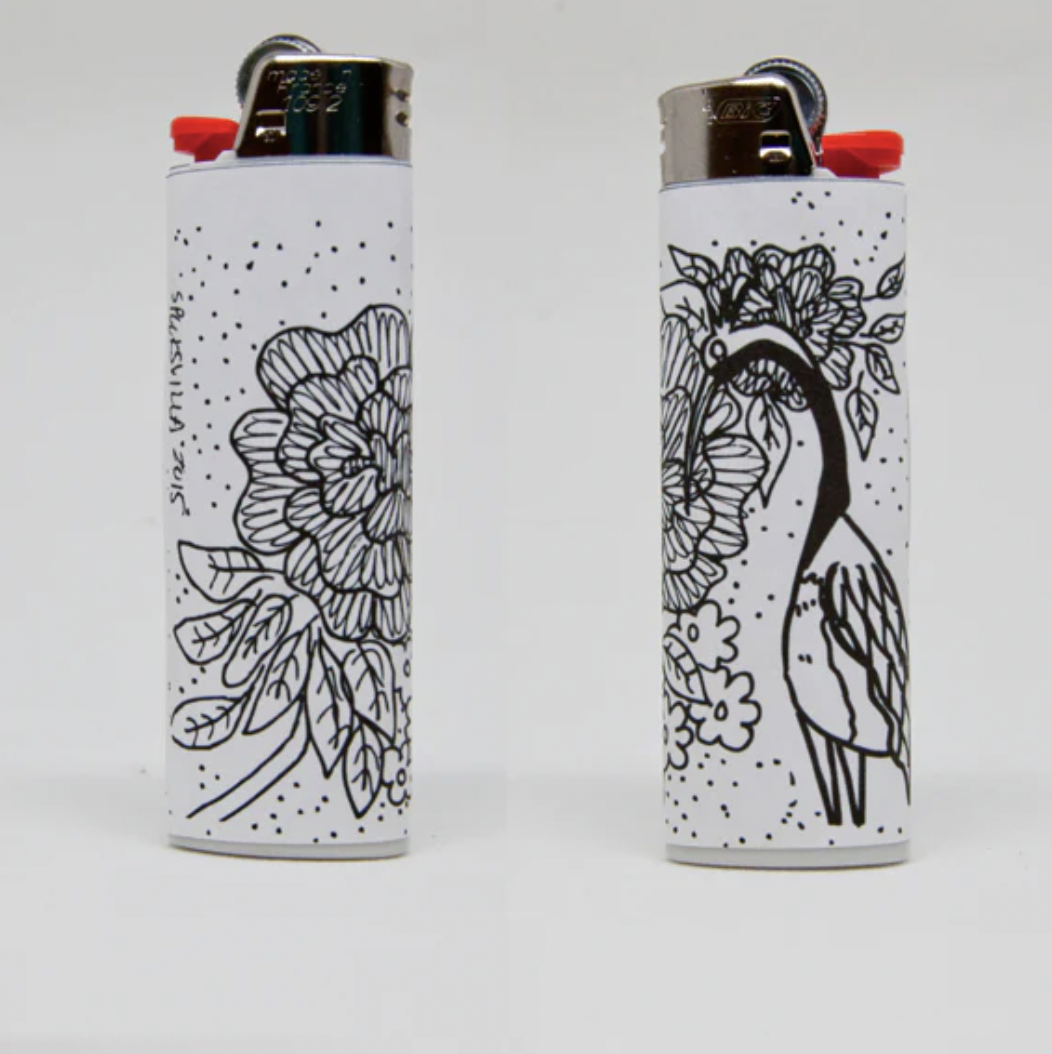 Lighter Art With Sharpie